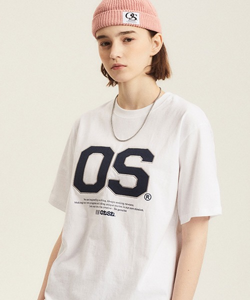 ODD STUDIO（オッドスタジオ）の「ODD STUDIO/オッドスタジオODSD OSロゴアプリケサマー半袖Tシャツ（Tシャツ ...