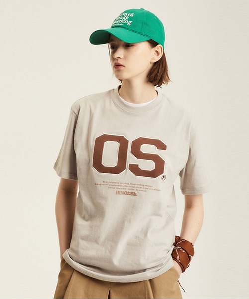 ODD STUDIO（オッドスタジオ）の「ODD STUDIO/オッドスタジオODSD OSロゴアプリケサマー半袖Tシャツ（Tシャツ ...