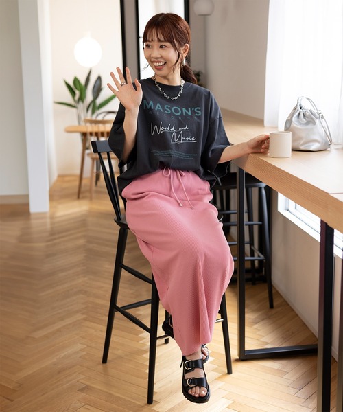 LEPSIM（レプシィム）の「プリントBIG-Tシャツ 111113（Tシャツ/カットソー）」 - WEAR