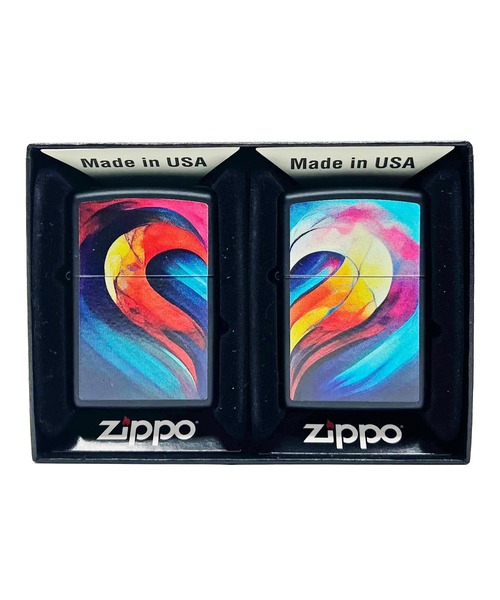 ZIPPO ジッポ 46154 HEART SET LEFT/RIGHT SET（アッシュトレイ/ライター）｜Zippo（ジッポー）のファッション通販 - ZOZOTOWN