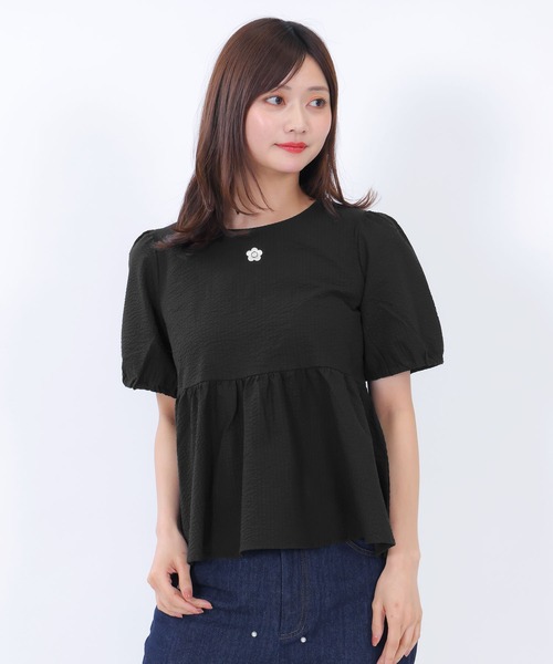 セール】ダブルリボンペプラム ブラウス（シャツ/ブラウス）｜MARY