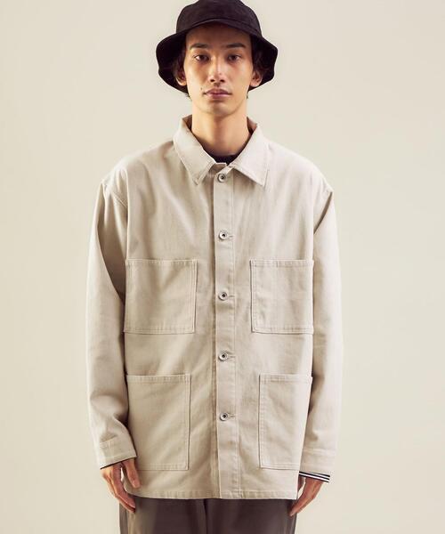 green label relaxing（グリーンレーベルリラクシング）の「＜GLR/ lab＞ドビーツイル カバーオール（カバーオール ...