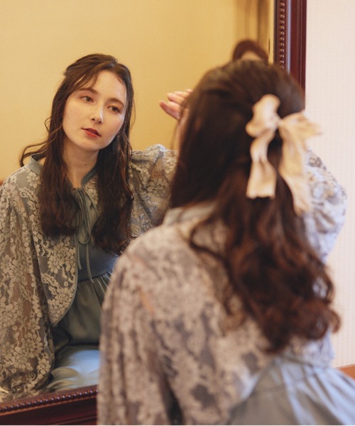 idem（イデム）の「lace bolero omekashi dress/レースボレロ付ノースリワンピース【Sサイズ展開あり】（ワンピース ...