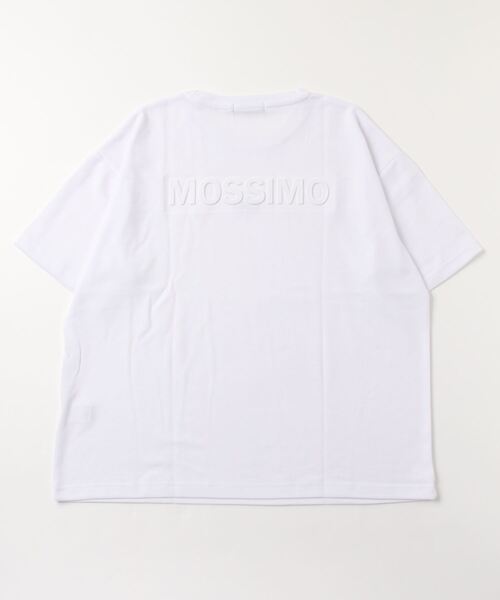 Mossimo（モッシモ）の「mossimo モッシモ ポンチ素材 エンボスロゴ半袖Tシャツ（Tシャツ/カットソー）」 - WEAR