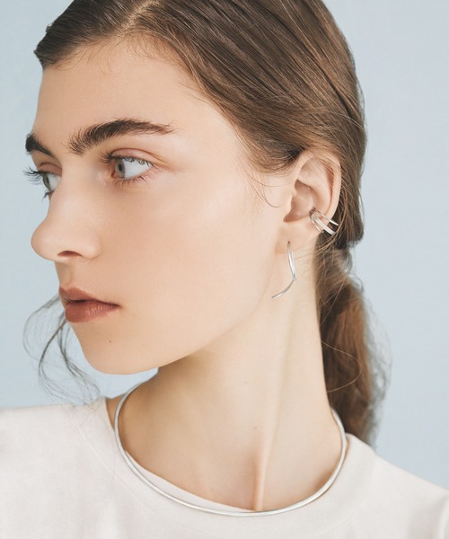 kiehtova（キエトヴァ）の「【kiehtova】WAVE HOOK PIERCE KT3（ピアス（両耳用））」 - WEAR