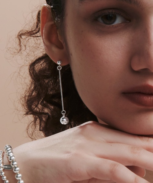 quip queint（クイップクエイント）の「【quip queint】bowling stick pierce/ボウリング スティック ...