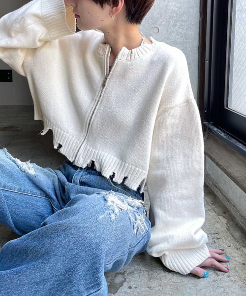 【ブランド古着】ニットカーディガン（カーディガン/ボレロ）｜PAGEBOY（ページボーイ）のファッション通販 - ZOZOUSED