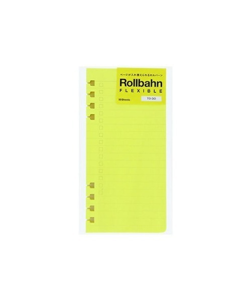 Rollbahn FLEXIBLE（ロルバーン フレキシブル）の「ロルバーン フレキシブル リフィル TO DO M（手帳/メモ帳）」 - WEAR