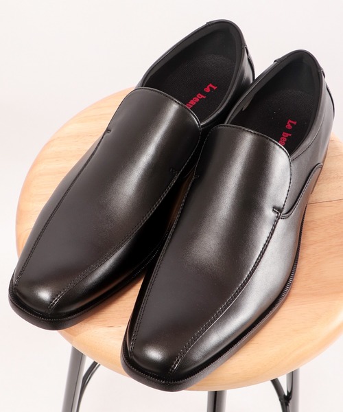 FUNALIVE（ファンアライブ）の「KW-SELECT BMZインソール搭載 防水ローヒールビジネスシューズ ストレッチ素材 スリッポン ...