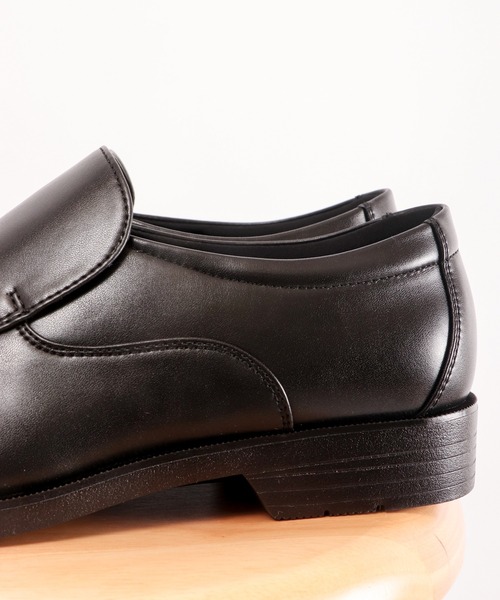 FUNALIVE（ファンアライブ）の「KW-SELECT BMZインソール搭載 防水ローヒールビジネスシューズ ストレッチ素材 スリッポン ...