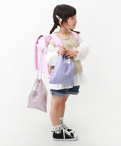 devirock（デビロック）の「2枚セット バケット型巾着 中サイズ（ポーチ）」 - WEAR