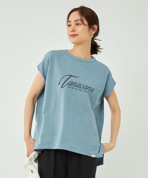 【セール】＜Tanacana＞ ロゴ 裏毛 プルオーバー カットソー Tシャツ（Tシャツ/カットソー）｜green label relaxing（グリーンレーベルリラクシング）のファッション ...