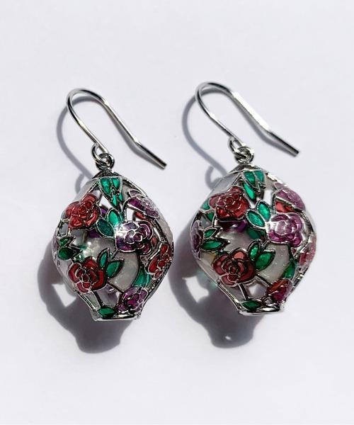 Zoule（ゾーラ）の「Zoule ゾーラ：MOROCCAN モロッカンシリーズ rosecan ピアス（ピアス（両耳用））」 - WEAR