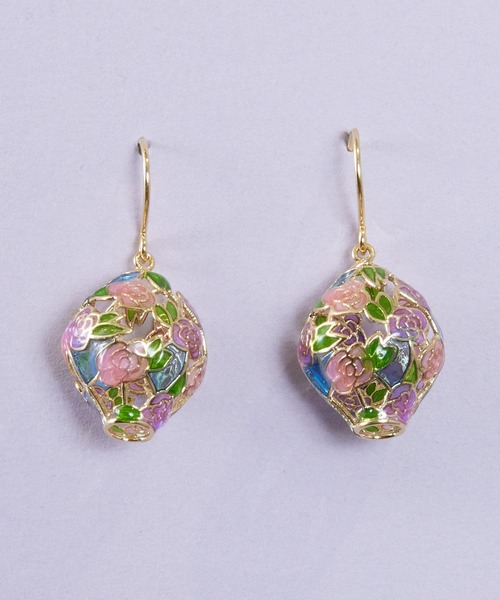 Zoule（ゾーラ）の「Zoule ゾーラ：MOROCCAN モロッカンシリーズ rosecan ピアス（ピアス（両耳用））」 - WEAR