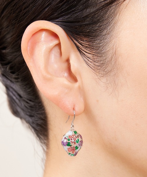 Zoule（ゾーラ）の「Zoule ゾーラ：MOROCCAN モロッカンシリーズ rosecan ピアス（ピアス（両耳用））」 - WEAR