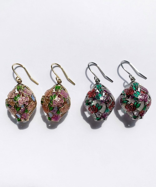 Zoule（ゾーラ）の「Zoule ゾーラ：MOROCCAN モロッカンシリーズ rosecan ピアス（ピアス（両耳用））」 - WEAR
