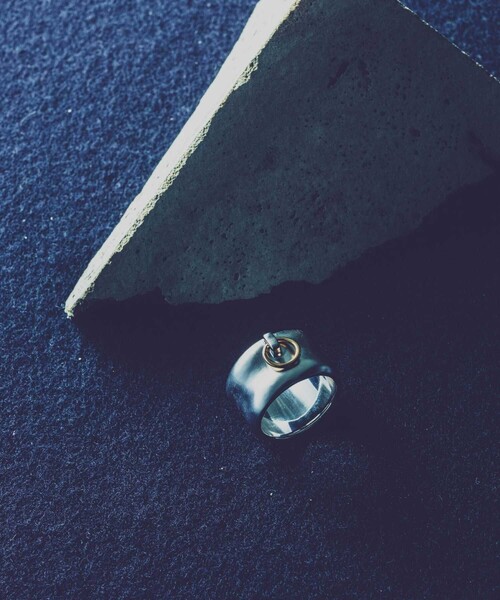 and cloud（アンドクラウド）の「Rust Hoop Ring（リング）」 - WEAR