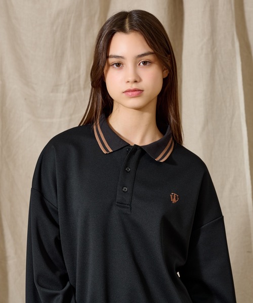 WETTEMPT（ウィテンプト）の「MOSS STITCH LONG POLO SHIRT / 鹿の子ロングポロシャツ（ポロシャツ）」 - WEAR