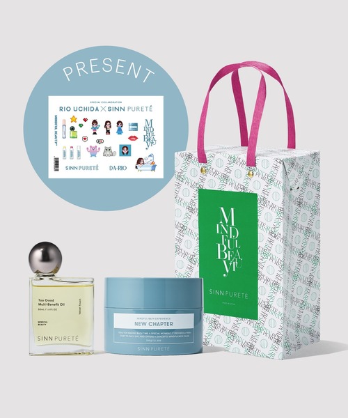 【ZOZO限定】RIO UCHIDA Bath Item GIFT（ヘアケアキット/ギフトセット）｜SINN PURETE（シンピュルテ）の ...