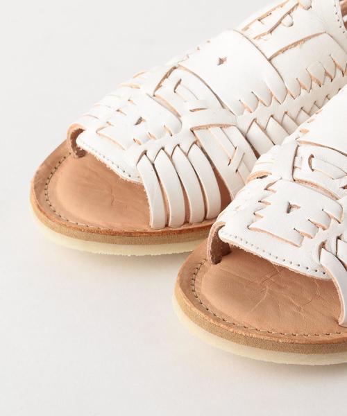 CHAMULA（チャムラ）の「＜CHAMULA＞UXMALレザーオープントゥサンダル （サンダル）」 - WEAR