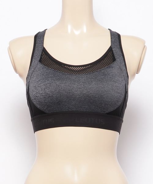 LEUTUS（ルタス）の「バッククロスアクティブ スポーツウェア 【ランニング・トレーニング・ヨガ対応】（スポーツブラ）」 - WEAR
