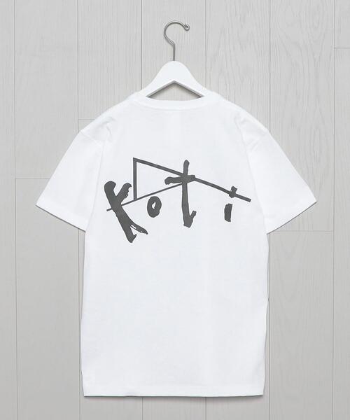koti BEAUTY&YOUTH（コティ ビューティアンドユース）の「＜koti BEAUTY&YOUTH＞BACK LOGO T ...