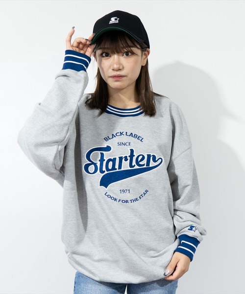 STARTER BLACK LABEL（スターターブラックレーベル）の「(YO)【STARTER BLACK LABEL】ラインリブ スウェット プルオーバー（スウェット）」 - WEAR