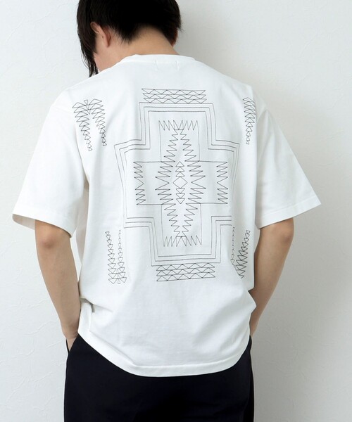 PENDLETON（ペンドルトン）の「【PENDLETON/ペンドルトン】Back EMB S/S Tee バック刺しゅう 半袖Tシャツ（Tシャツ/カットソー）」 - WEAR