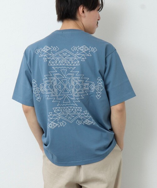 PENDLETON（ペンドルトン）の「【PENDLETON/ペンドルトン】Back EMB S/S Tee バック刺しゅう 半袖Tシャツ（Tシャツ/カットソー）」 - WEAR
