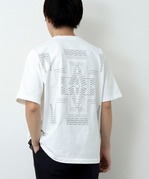 PENDLETON（ペンドルトン）の「【PENDLETON/ペンドルトン】Back EMB S/S Tee バック刺しゅう 半袖Tシャツ（Tシャツ/カットソー）」 - WEAR