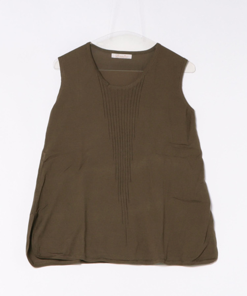 【Banico】ノースリーブニットベスト（Tシャツ/カットソー）｜BANICO（バニコ）のファッション通販 - ZOZOTOWN