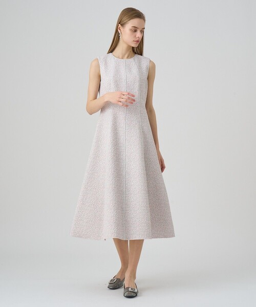 ミストジャガードフレア ワンピース（ワンピース）｜ANAYI（アナイ）のファッション通販 - ZOZOTOWN