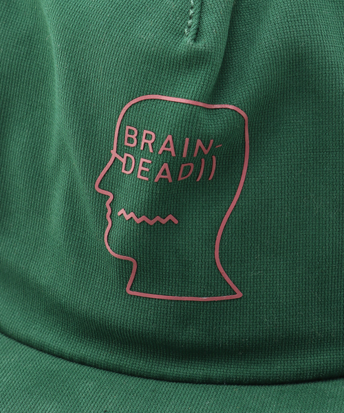 BRAIN DEAD（ブレインデット）の「【BRAIN DEAD/ブレインデッド】 LOGOHEAD 5 PANEL TRUCKER CAP ...