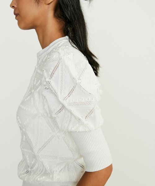 Sov.（ソブ）の「Sov./ ジャガードニット（ニット/セーター）」 - WEAR