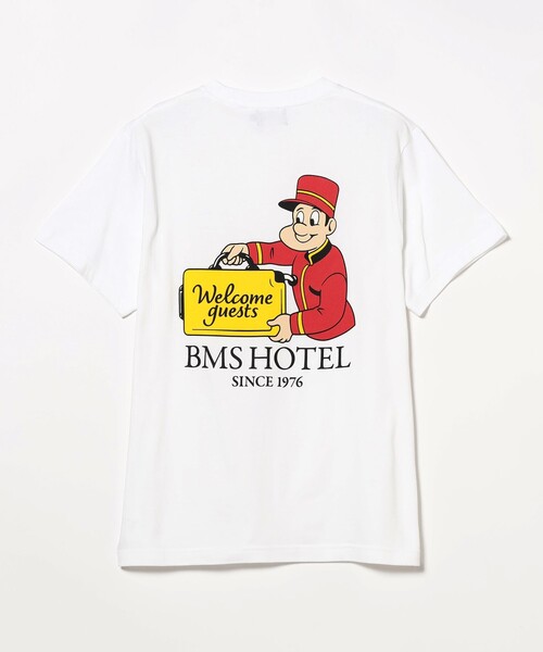 BEAMS T（ビームスティー）の「BEAMS / BMS HOTEL TEE（Tシャツ/カットソー）」 - WEAR