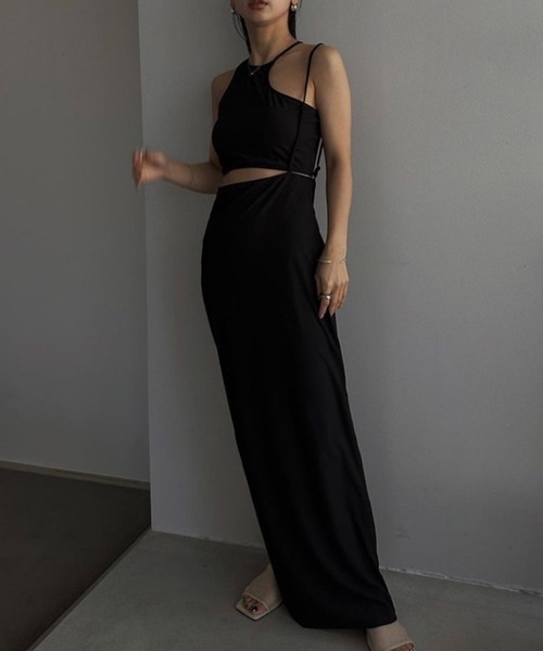 AMERI（アメリ）の「TRIO SUSPENDER SKIRT SWIM WEAR（水着）」 - WEAR