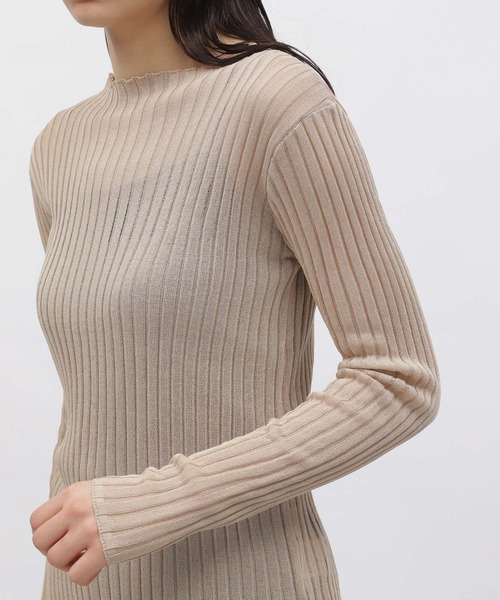 LAKOLE（ラコレ）の「リブハイネックプルオーバー / 188273（ニット/セーター）」 - WEAR