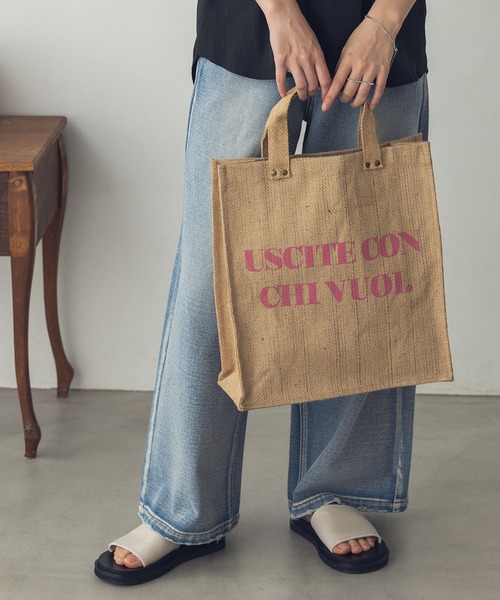 hunch（ハンチ）の「ジュートバッグ【hunch select】（ハンドバッグ）」 - WEAR