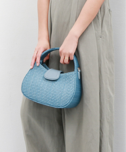 cache cache（カシュ カシュ）の「カシュカシュ cachecache / ポリプロピレン2wayホーボーバッグ（かごバッグ）」 - WEAR