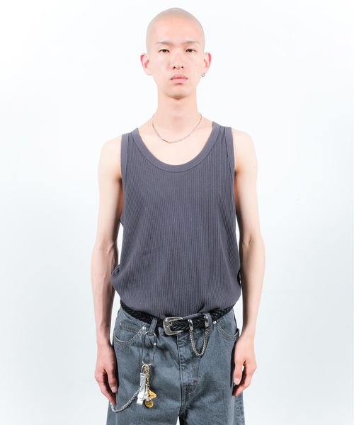 Jieda（ジエダ）の「VINTAGE LIGHT RIB T/TOP（タンクトップ）」 - WEAR