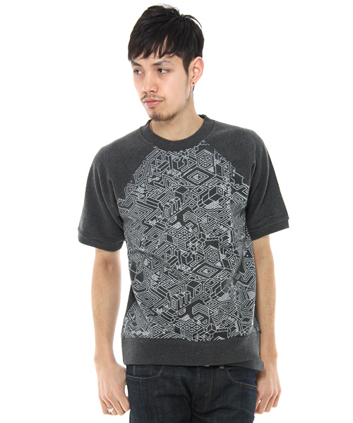 R.NEWBOLD（アールニューボールド）の「KATE MOROSS×RNB GEOMETRIC SWEAT/242/SS（スウェット ...