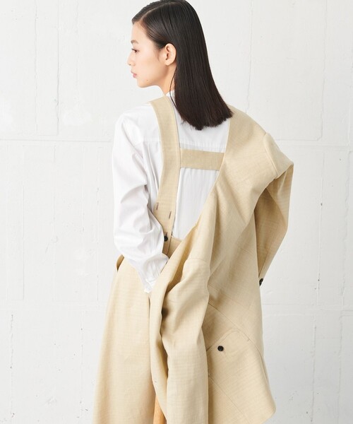 JOSEPH（ジョセフ）の「【JOSEPH STUDIO】キャンバスストレッチ ジャケット（ノーカラージャケット）」 - WEAR