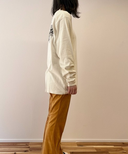 ＋81BRANCA（ハチイチブランカ）の「+81BRANCA ハチイチブランカ / "APPRECIATE" pigment L/S tee ...