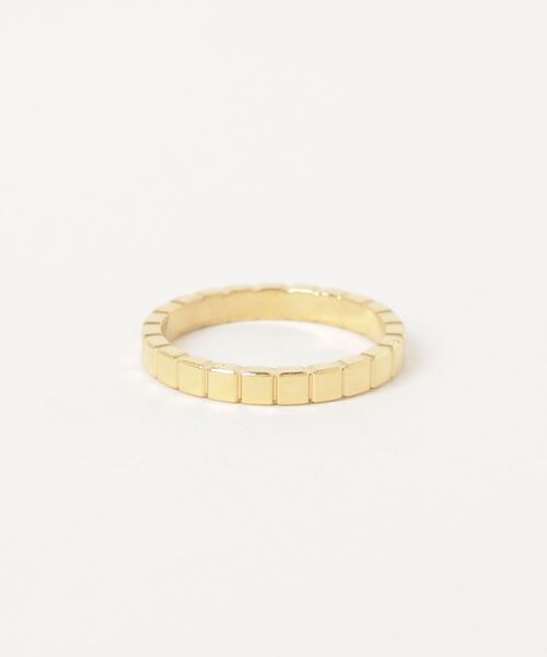ebine（エビネ）の「金属アレルギー対応 サージカルステンレス Ice Block Ring / One Stone（ネックレス）」 - WEAR