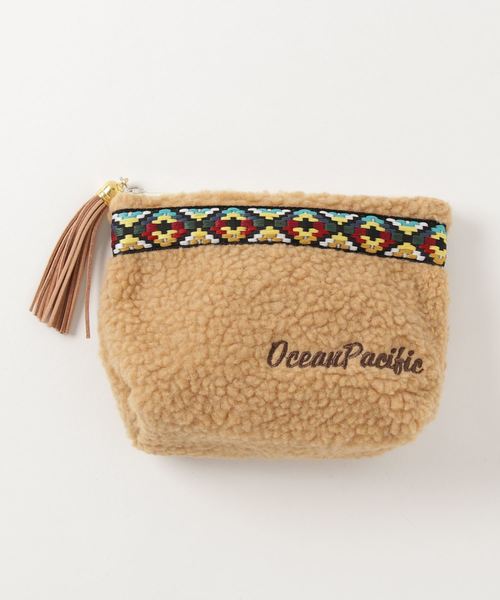 Ocean Pacific（オーシャンパシフィック）の「ボア刺繍ポーチ（ポーチ）」 - WEAR