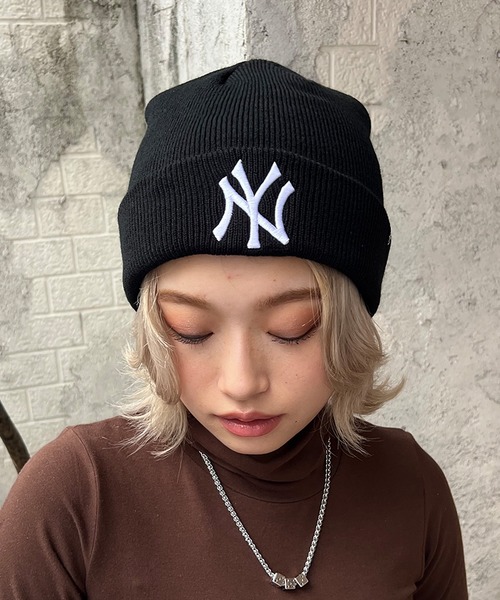 47（フォーティセブン）の「【47/フォーティーセブン】NYチームロゴ ニットキャップ（ニットキャップ/ビーニー）」 - WEAR