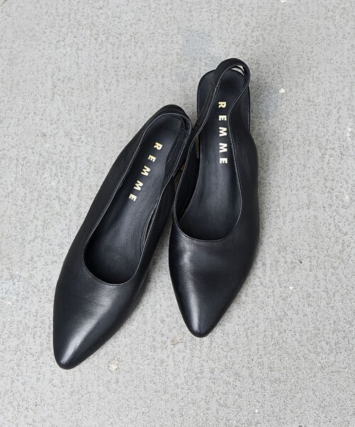 REMME（レメ）の「REMME: バック ストラップ ヒール パンプス（パンプス）」 - WEAR