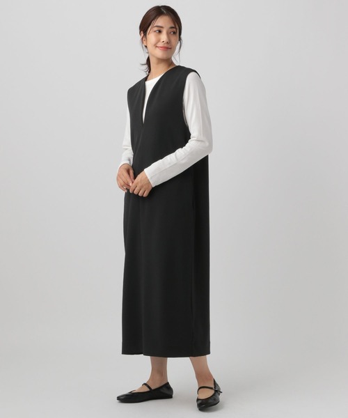 Elura（エルーラ）の「サマ見えキーネックワンピース/131599（ジャンパースカート）」 - WEAR