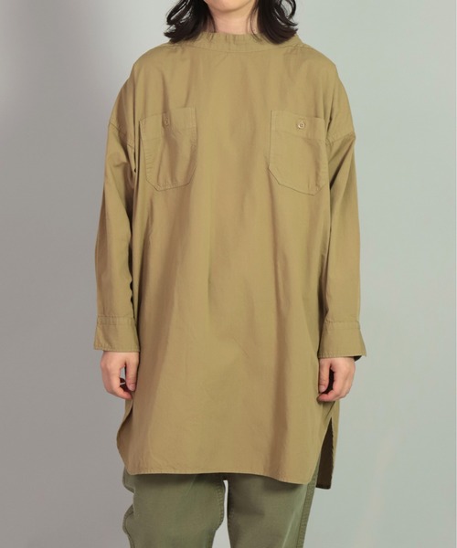 OMNIGOD（オムニゴッド）の「[OMNIGOD womens / オムニゴッド] 40/-ブロード ユーロアーミースモックワンピース ...