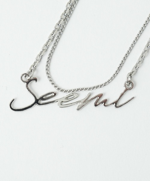 【Seemi】Seemiロゴネックレス（ネックレス）｜Seemi. byNICECLAUP（ シーミーバイナイスクラップ）のファッション通販 ...